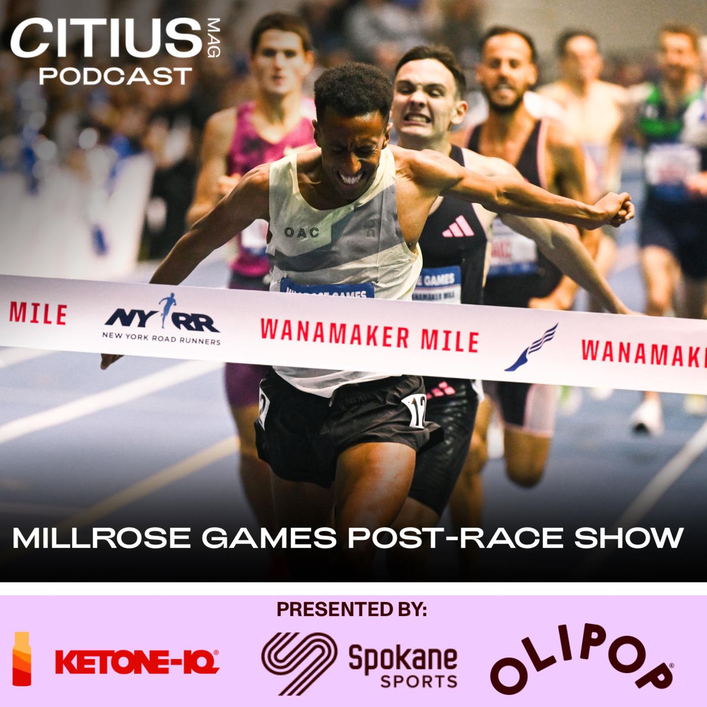 2025 MILLROSE GAMES PRE-MEET SHOW - The CITIUS MAG Podcast | A Running ...