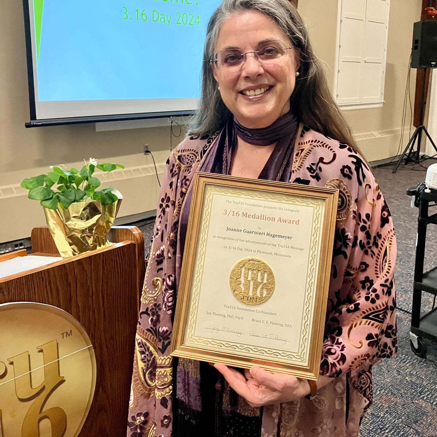 316 Day Keynote Address: Why does one verse matter? by Joanne Hagemeyer ...