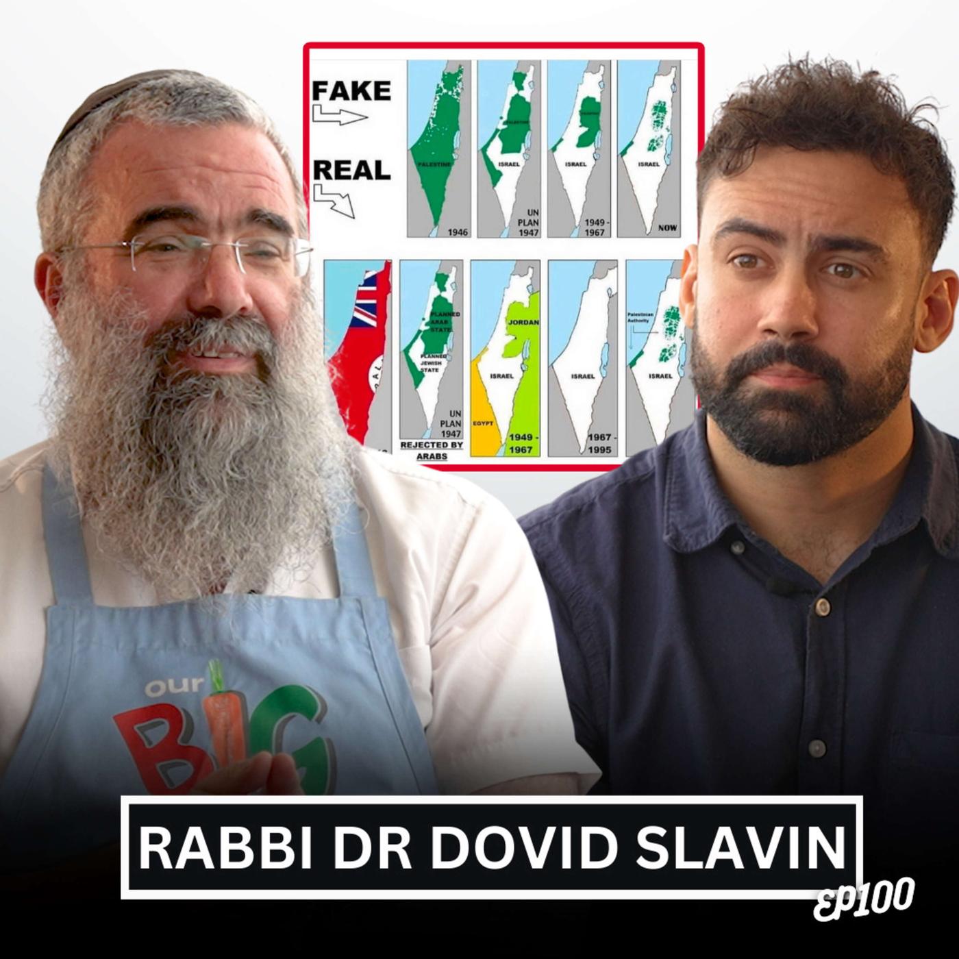 EP#100: Rabbi Dr Dovid Slavin - Israel vs Palestine From a Rabbi ...
