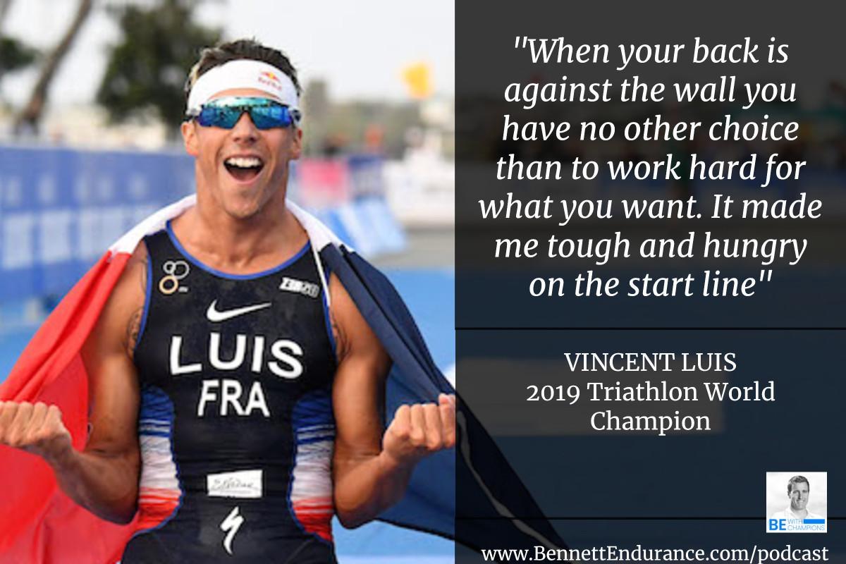 Vincent Luis - 2019 Triathlon World Champion - The Greg Bennett Show ...