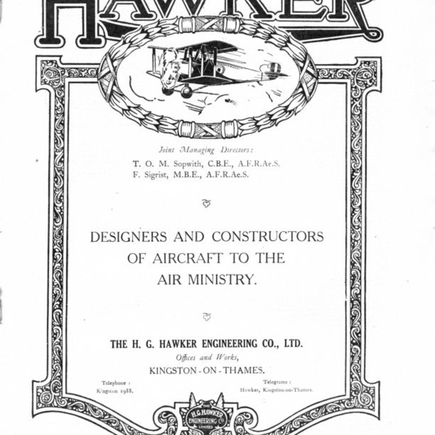 Hawker Aircraft Company - The Hangar Rat (podcast) | Listen Notes