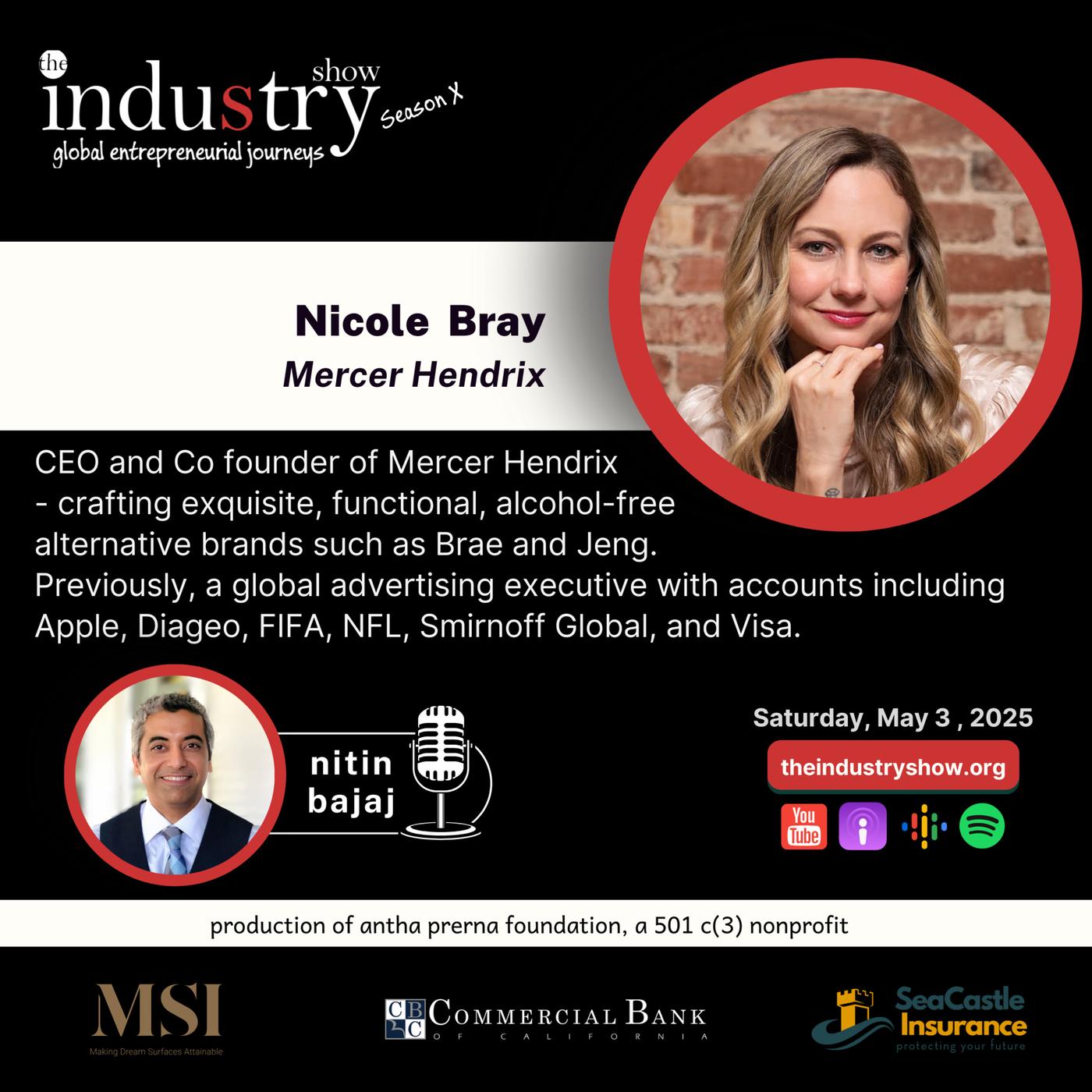 The INDUStry Show w Nicole Bray - The INDUStry Show (podcast) | Listen ...