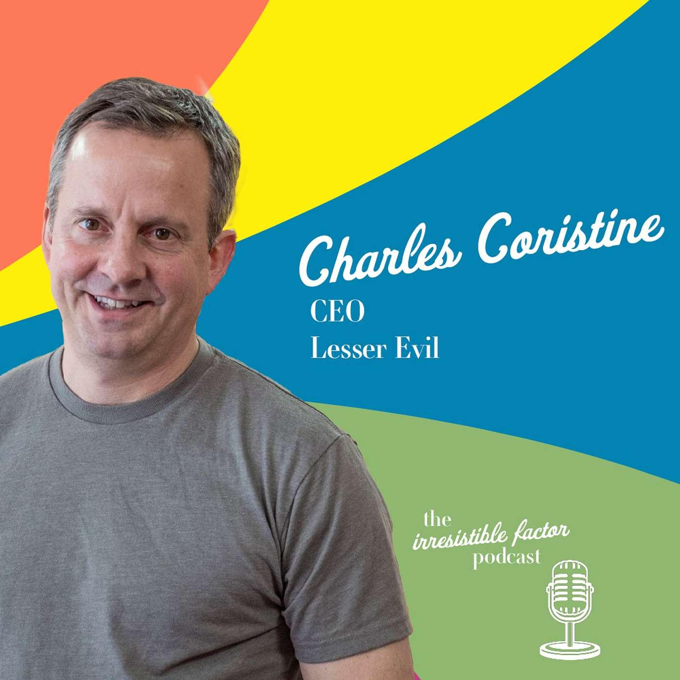 Interview with Charles Coristine - CEO of Lesser Evil | Listen Notes