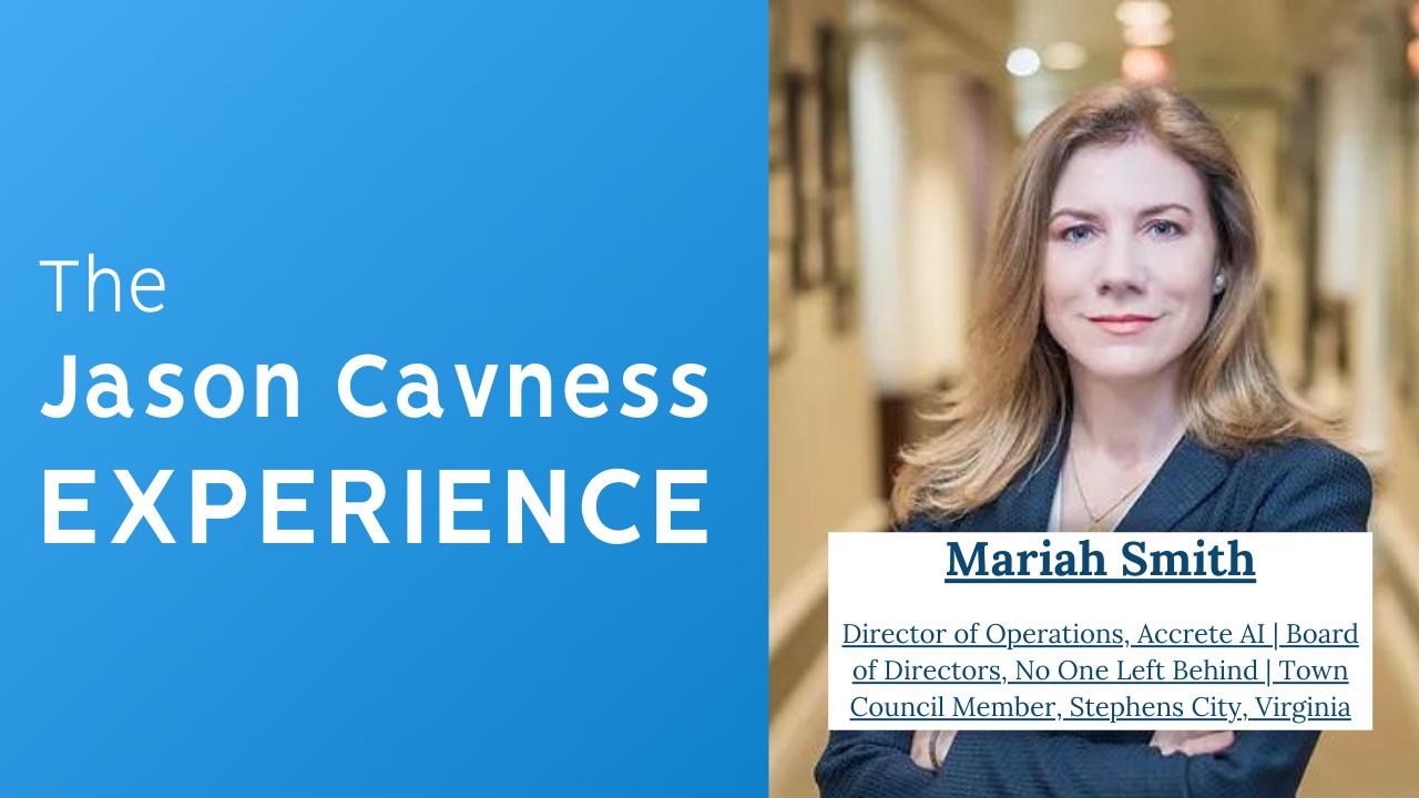 From Combat Zones to Council Chambers — Mariah Smith on Service, AI ...