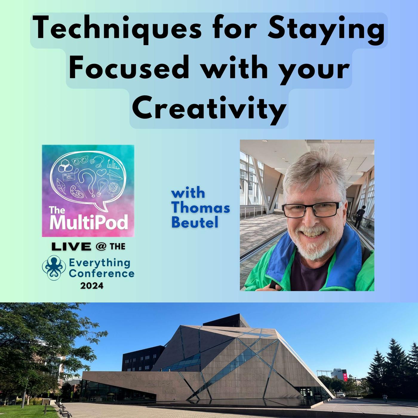 ETC series, Ep. 6 - Techniques for Staying Focused With Your Creativity ...
