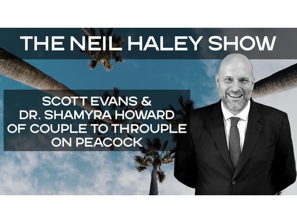 Scott Evans and Dr Shamyra Howard of Couple to Throuple on Peacock ...