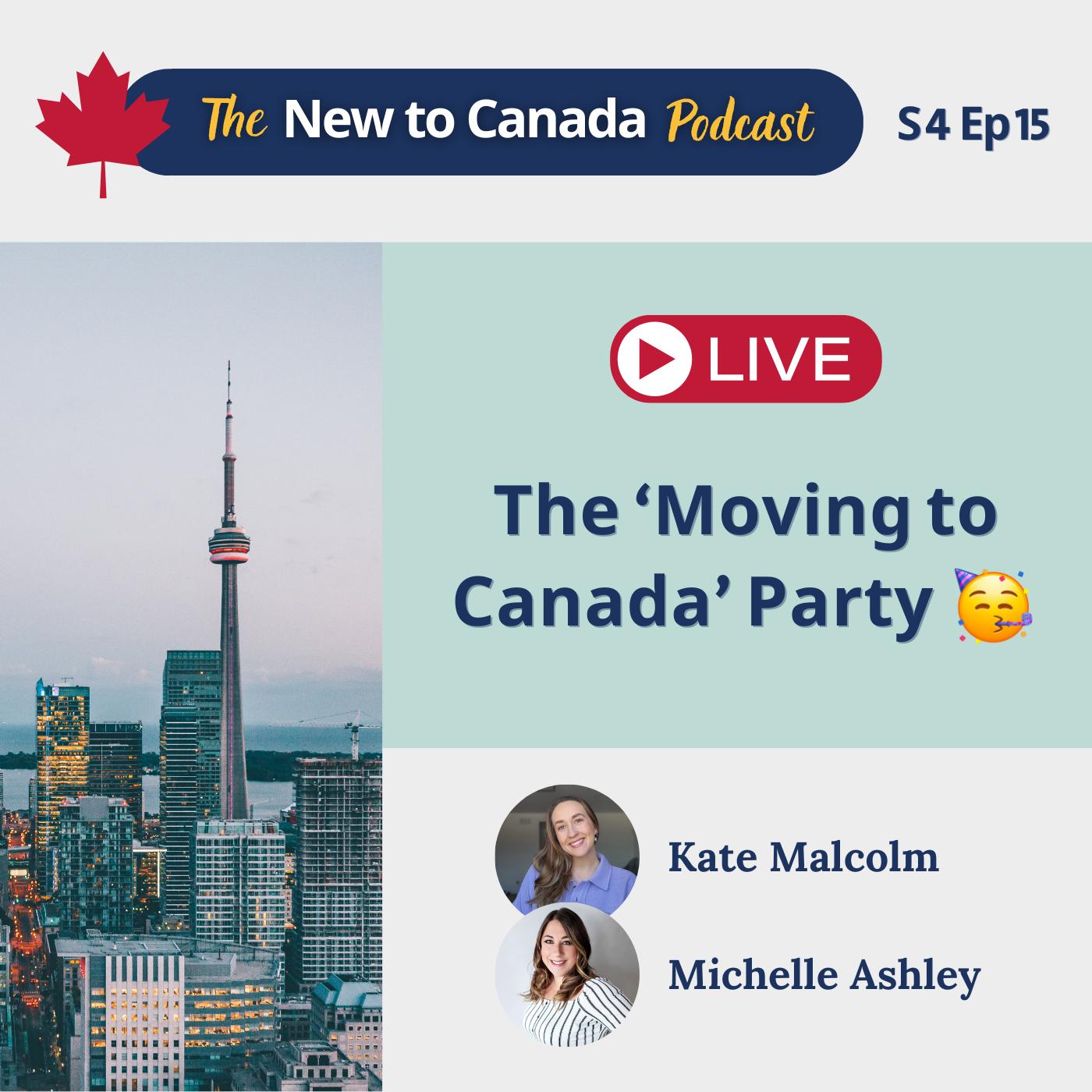 LIVE: Moving to Canada Party | Career + Social Life | Listen Notes