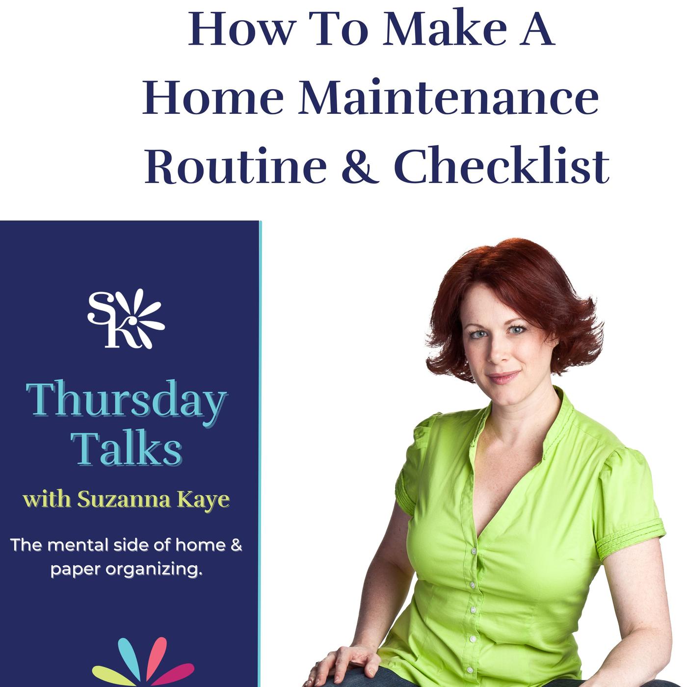 114 How To Make A Home Maintenance (& Cleaning) Routine & Checklist ...