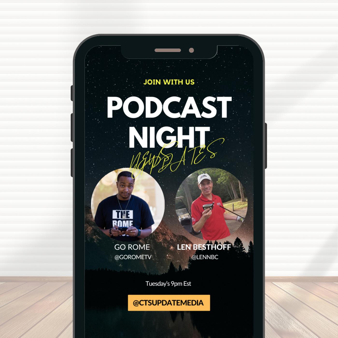 News Updates With Len Besthoff NBC CT Ep 216 - The Rome Show Podcast ...