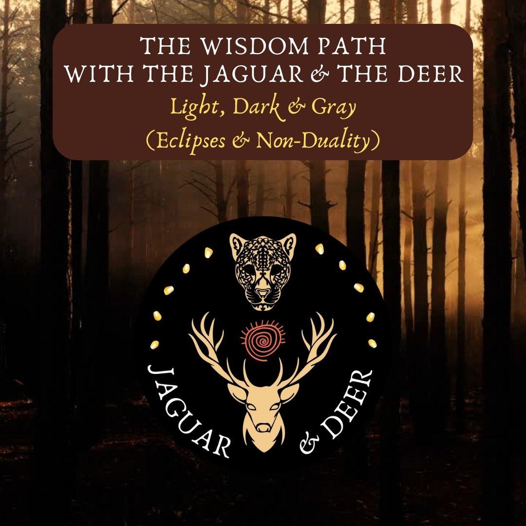 Light, Dark & Gray (Eclipses & Non-Duality) - The Wisdom Path (The Jaguar & The Deer) - Episode ...
