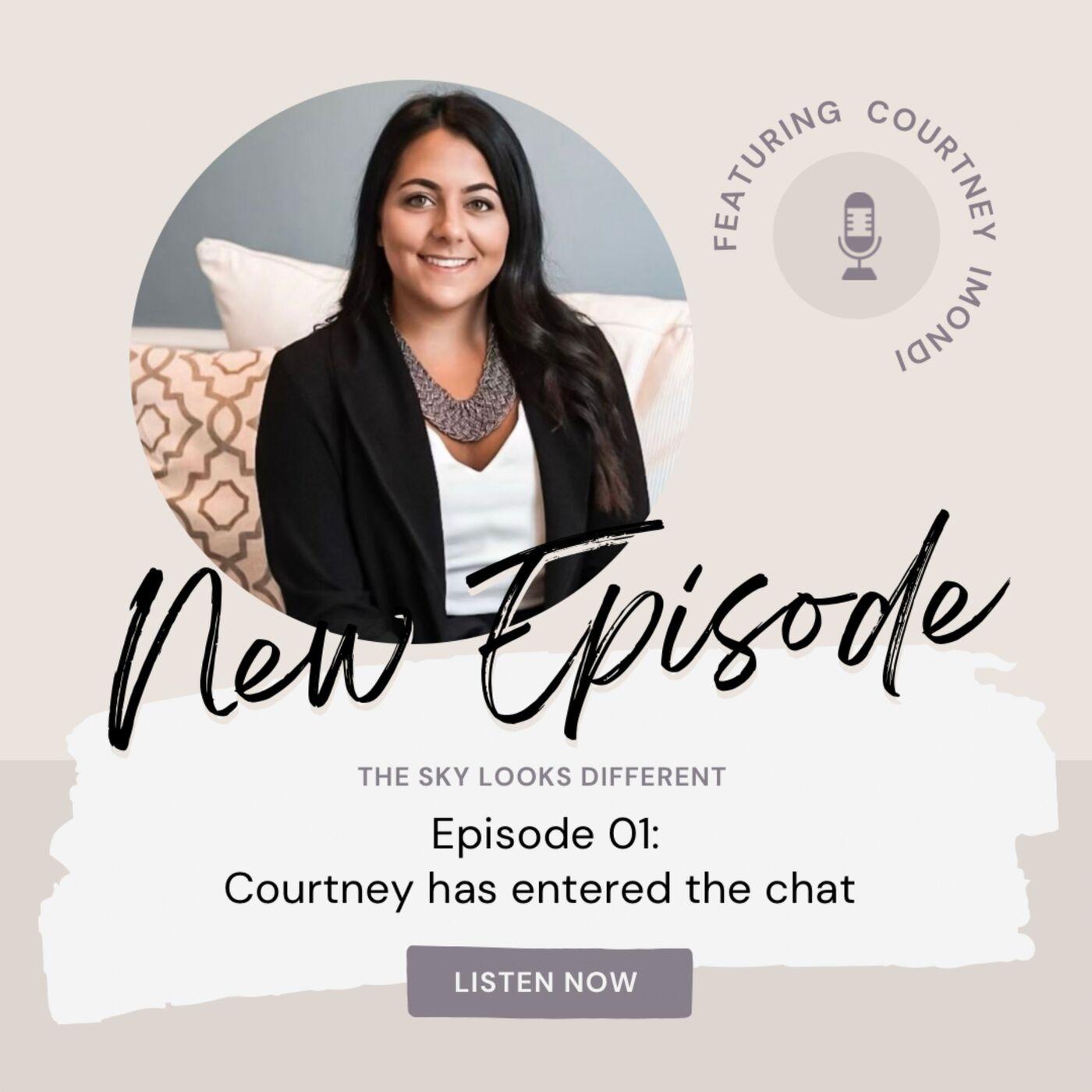 Episode 01: Courtney has entered the chat - The Sky Looks Different - A ...