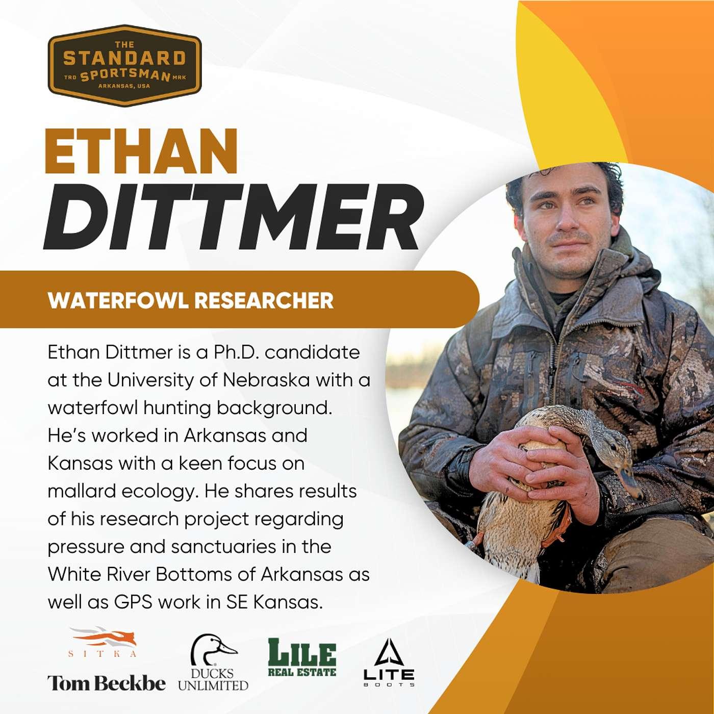 Ethan Dittmer, Waterfowl Researcher - The Standard Sportsman (podcast ...