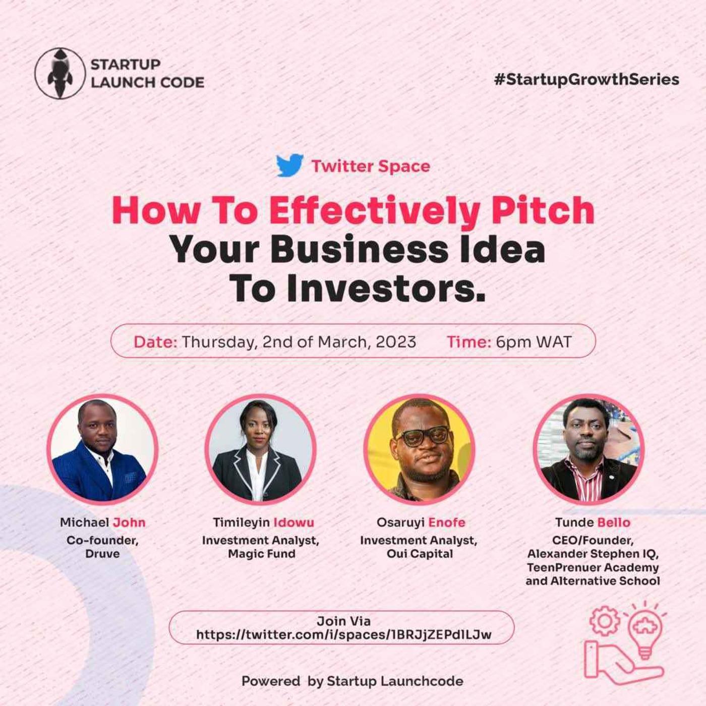 How to Effectively Pitch your Business Idea to Investors | Listen Notes
