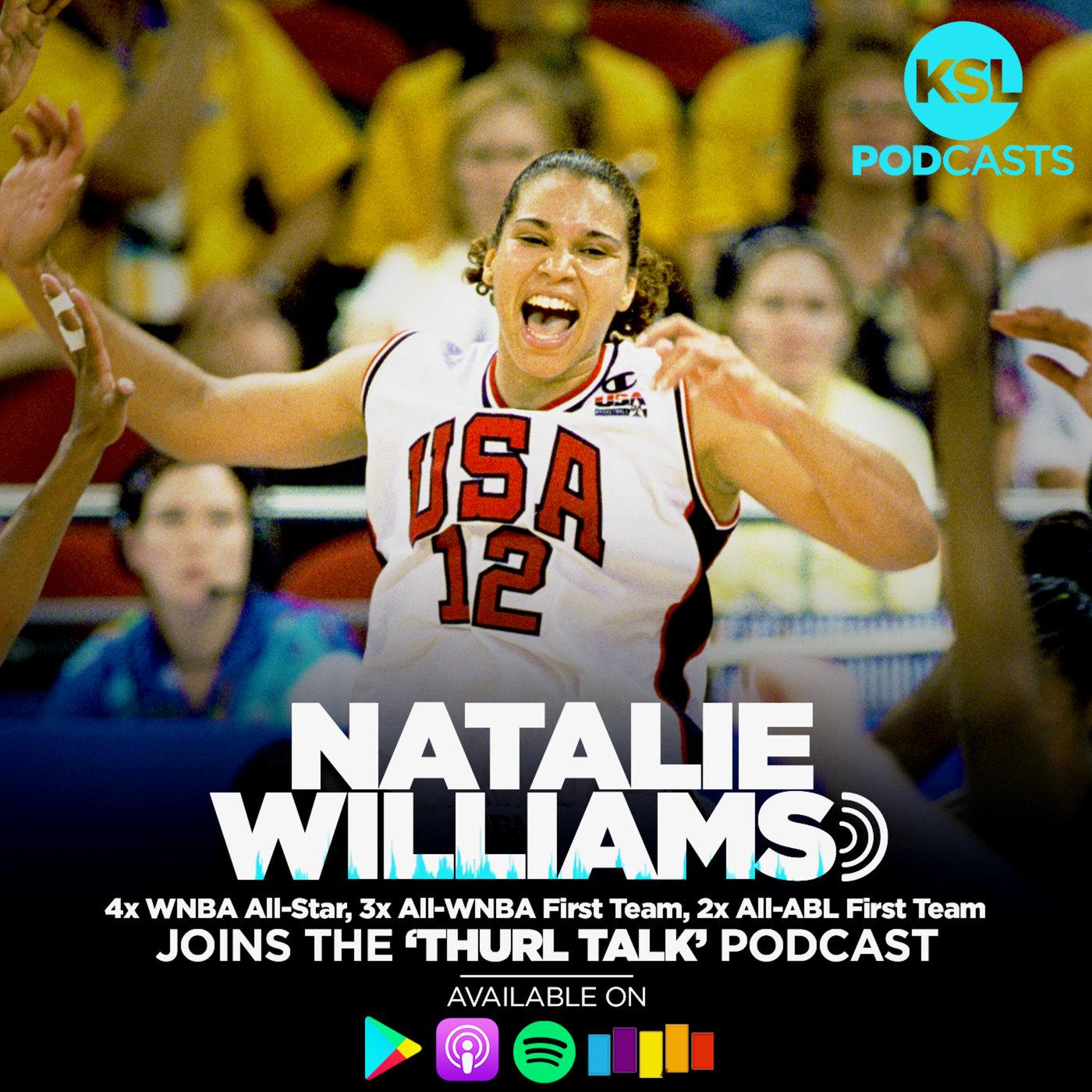 Natalie Williams on being drafted by the Utah Starzz, inequalities ...