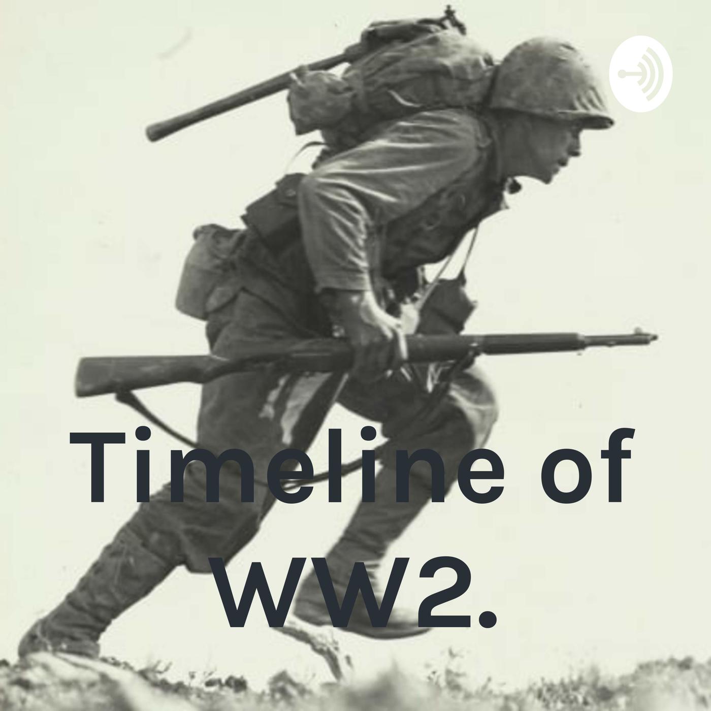 Timeline of historic events during WW2 - Timeline of WW2. (podcast ...