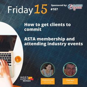 How to get clients to commit, ASTA memberships and attending industry ...