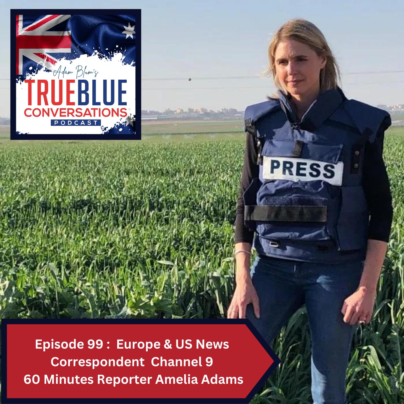 True Blue Conversations - Television Journalist 60 Minutes Reporter ...