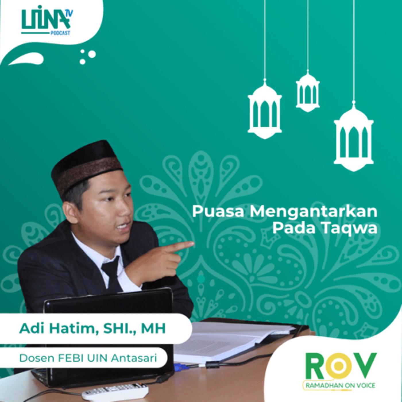 ROV (Ramadhan On Voice) Dr. Khairatun Hisan, Lc., Msi. 4 upaya Pencegahan Covid 19 di bulan ...