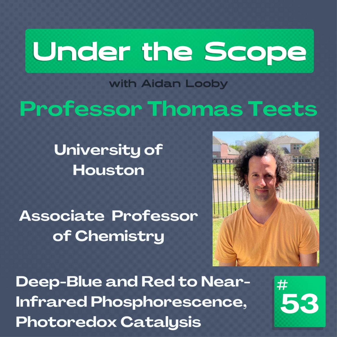 Episode 53: Professor Thomas Teets - The SW Pod (podcast) | Listen Notes