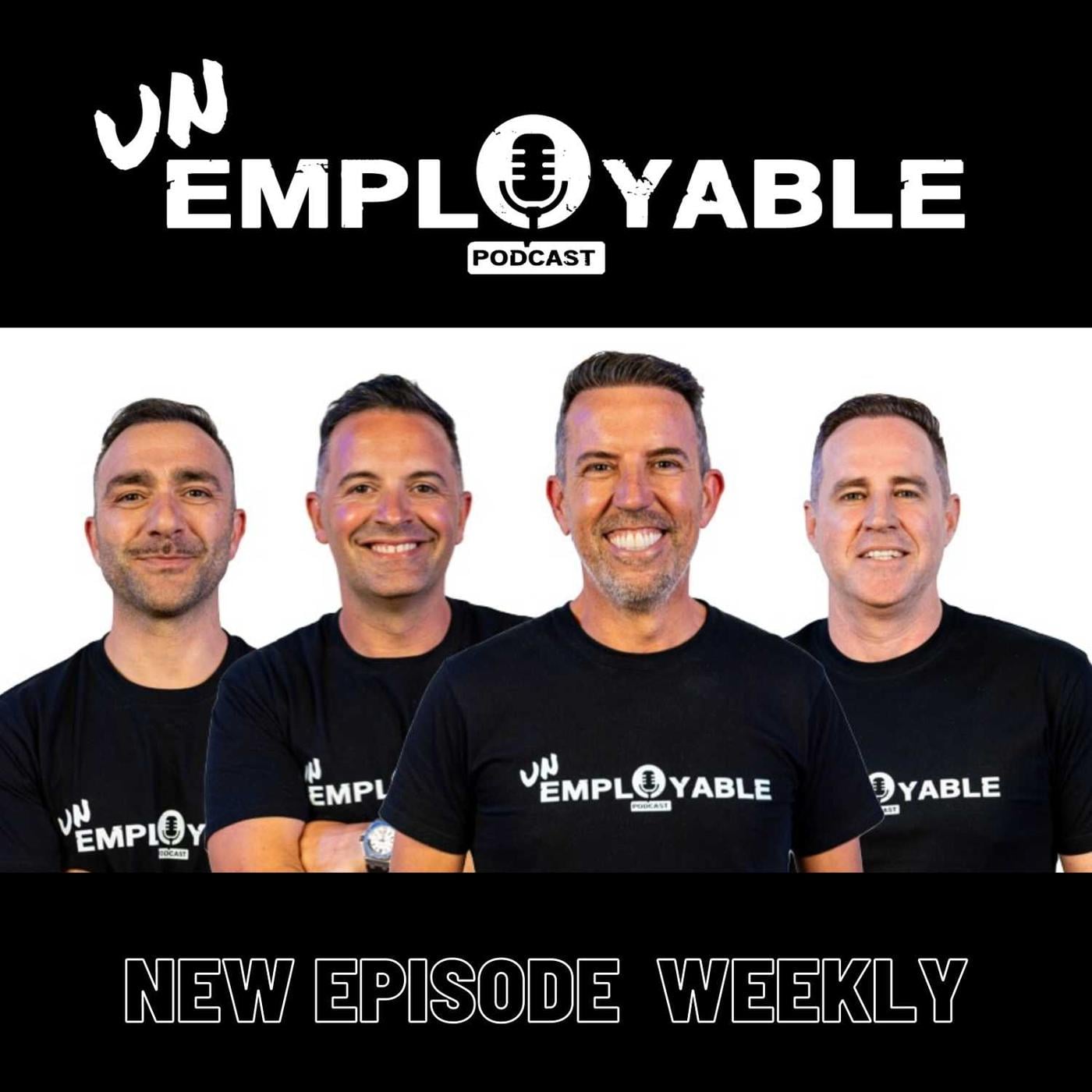 Unemployable (podcast) - Adam Hudson, Eric Machado, James Denham & Mark ...