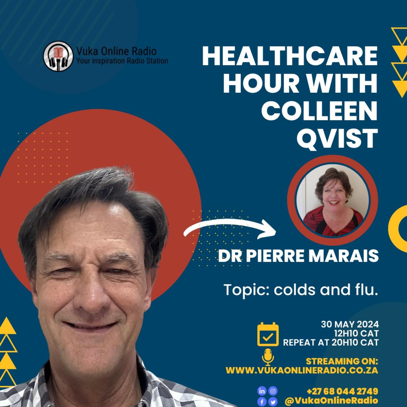 30524-Healthcare Hour with Colleen Qvist Podcast with Dr Pierre Marais ...
