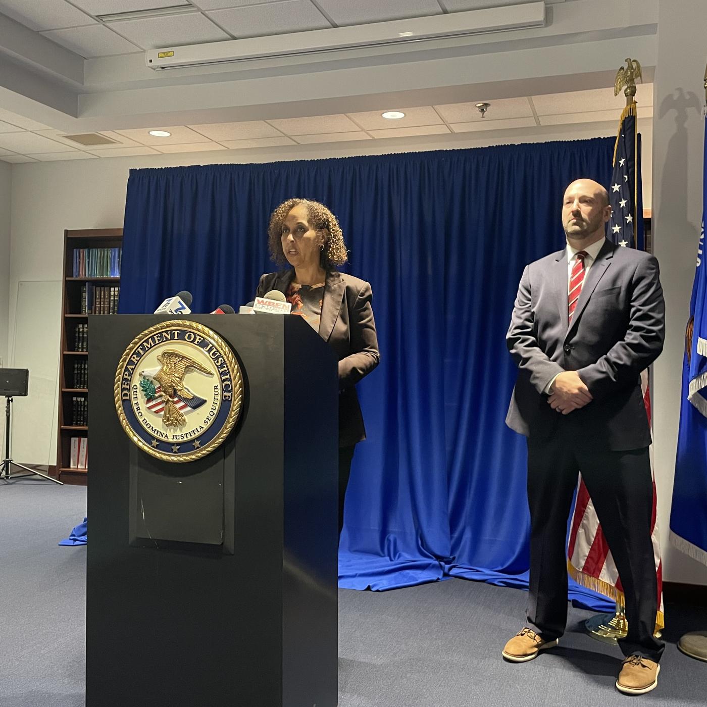 U.S. Attorney Trini Ross addresses the arrest of former Gow school ...