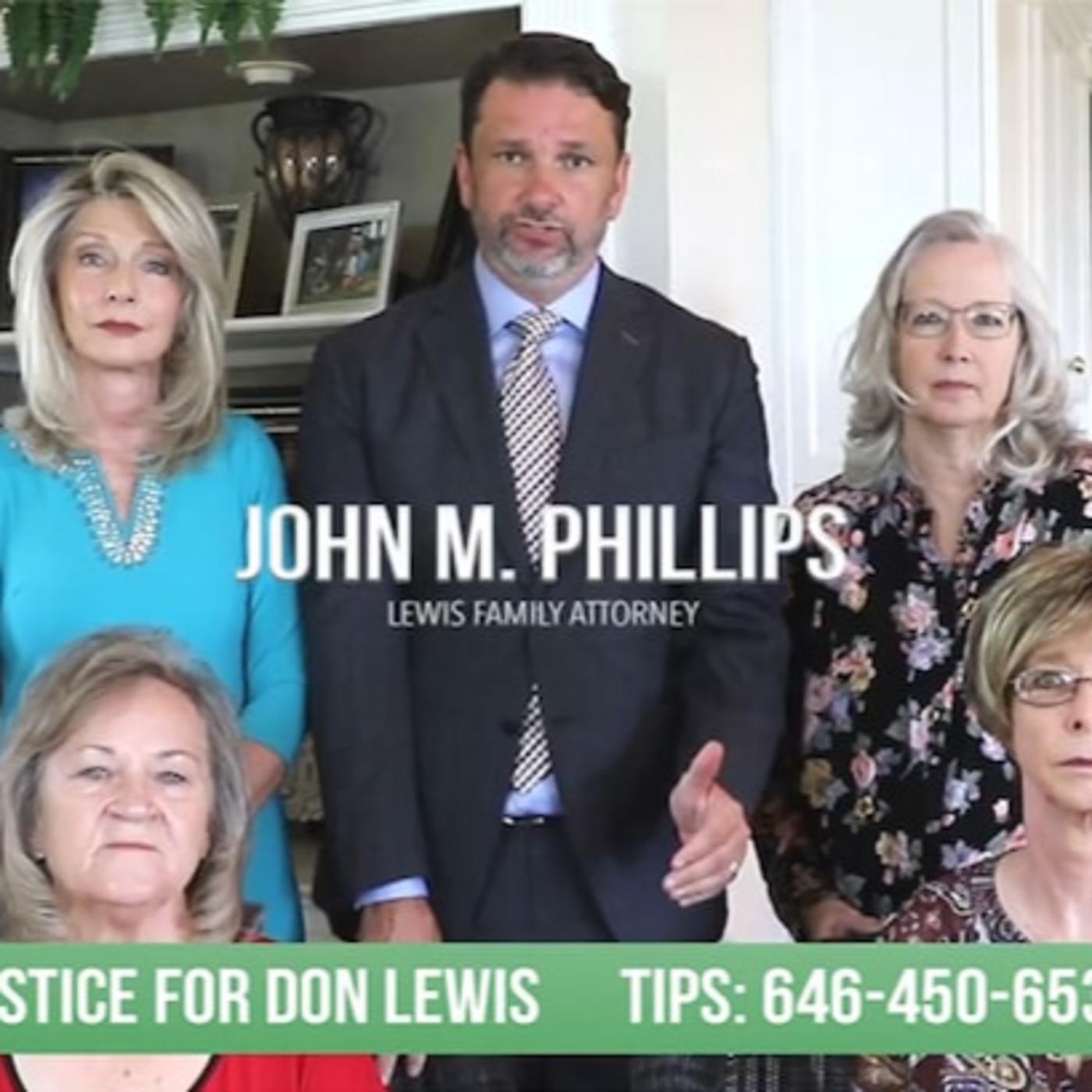 JUSTICE FOR DON LEWIS - Donna Pettis & Gale Rathbone Interview | Listen ...