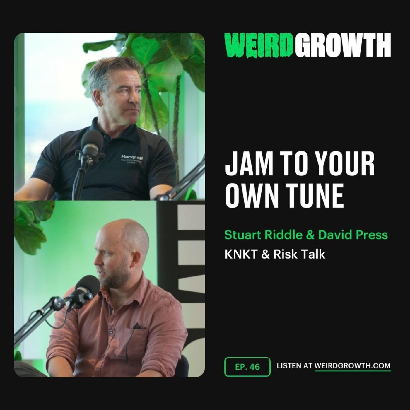 #46 Jam to your own tune with David Press & Stuart Riddle | Listen Notes