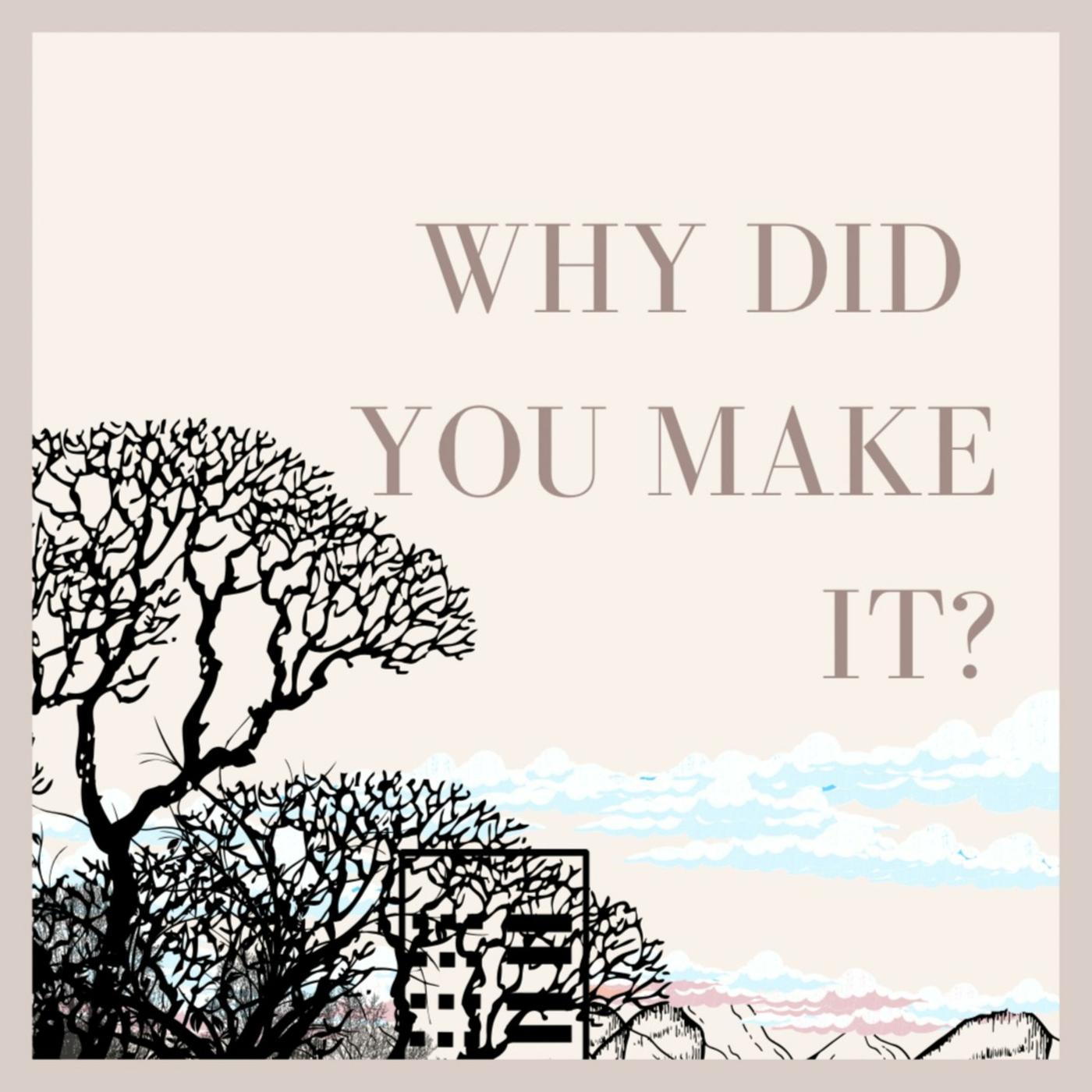 Why Did You Make It? (podcast) - Why Did You Make It | Listen Notes