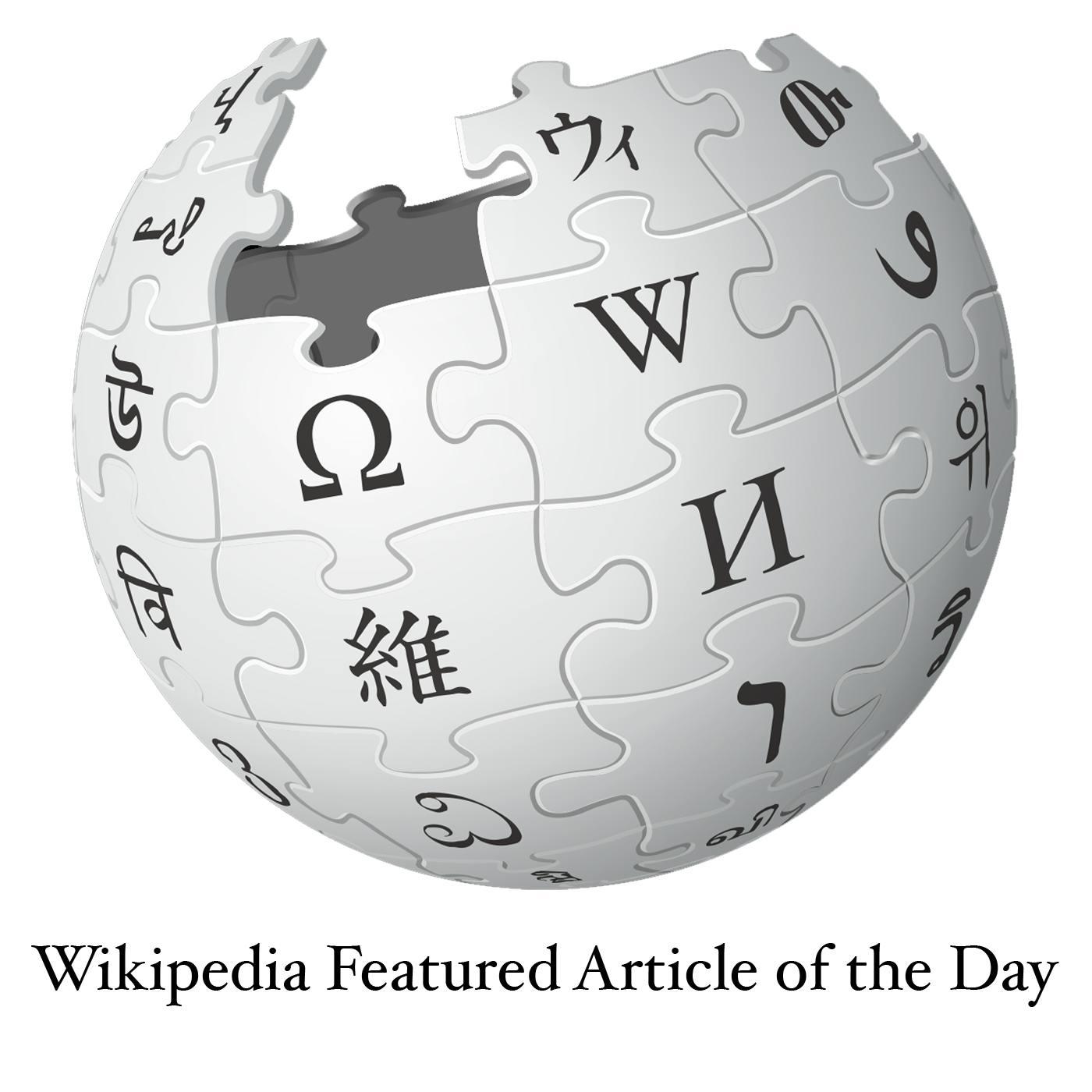 Wikipedia Featured Article of the Day (podcast) - Montgomery Jones ...