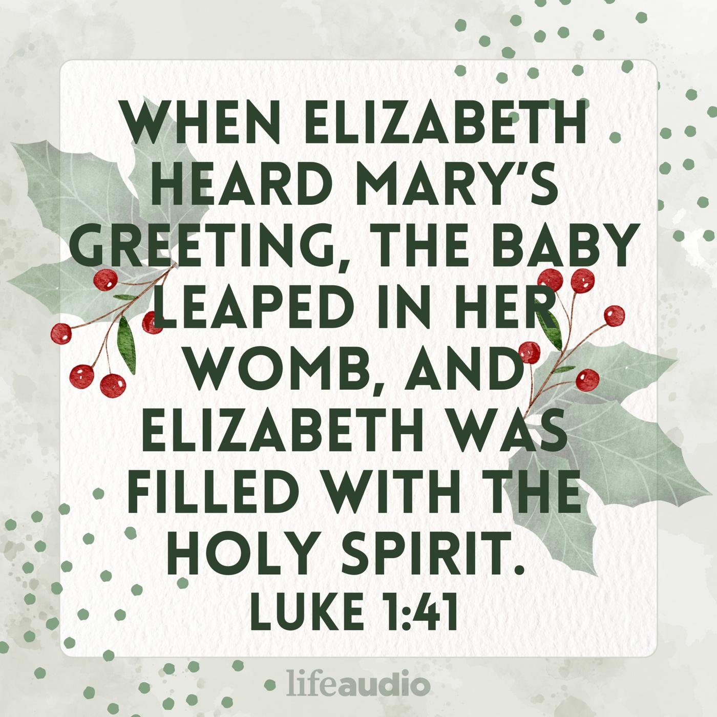Bringing Jesus to Others (Luke 1:41) - Your Daily Bible Verse (podcast ...